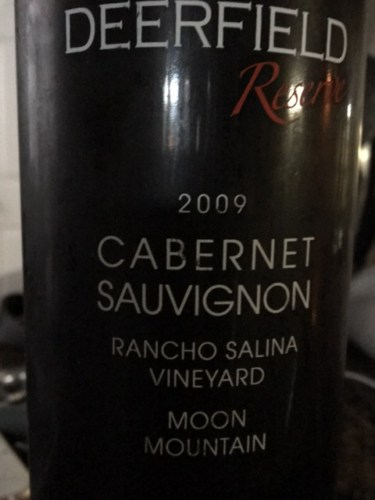 Deerfield Ranch Rancho Salina Vineyard Reserve Cabernet Sauvignon ...