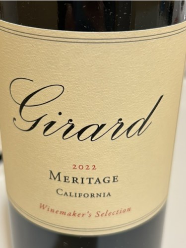 Girard Winemaker's Selection Meritage | Vivino English