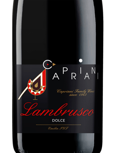 Capriani Lambrusco Rosso Dolce | Vivino US