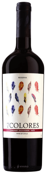 7 Colores Reserva Cabernet Sauvignon - País | Vivino US