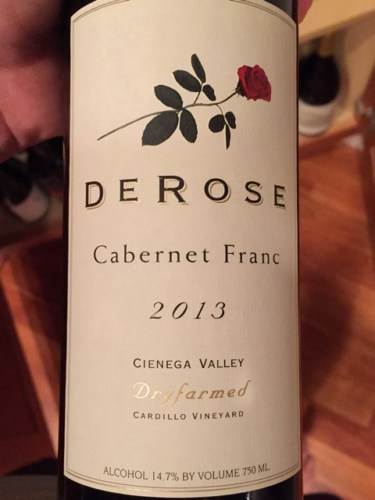 Derose Vineyards Cardillo Vineyard Cabernet Franc | Vivino US