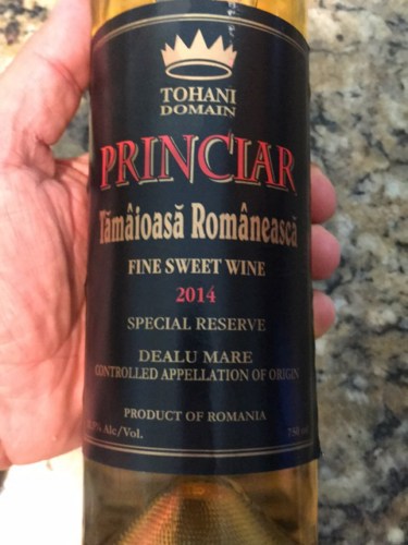 Tohani Princiar Special Reserve Tmâioasâ Româneascâ Fine Sweet | Vivino