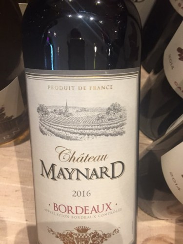 2016 Seignouret Frères Château Maynard Bordeaux | Vivino US