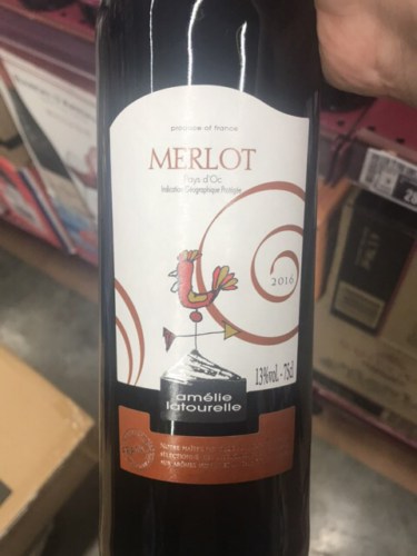 Amelie Latourelle Merlot | Vivino US