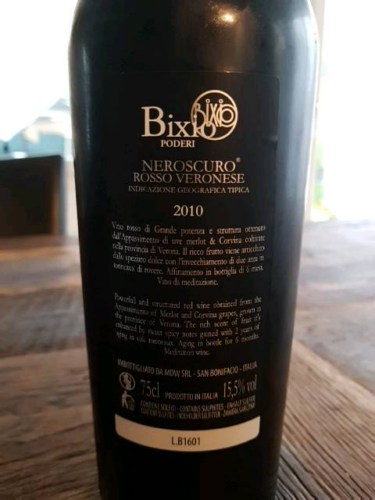 Bixio Poderi Neroscuro Rosso | Vivino US