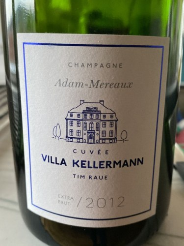 Adam Mereaux Cuvée Villa Kellermann Tim Raue Extra Brut Champagne ...