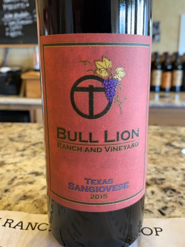 Bull Lion Ranch & Vineyard Sangiovese | Vivino US