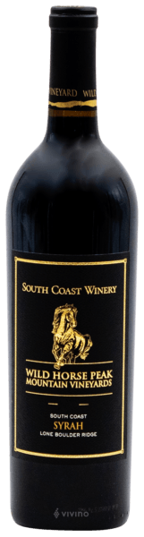 South Coast Winery Wild Horse Peak Mountain Vineyards Lone Boulder ...