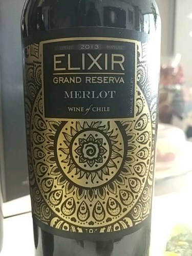 Elixir Grand Reserva Merlot | Vivino English