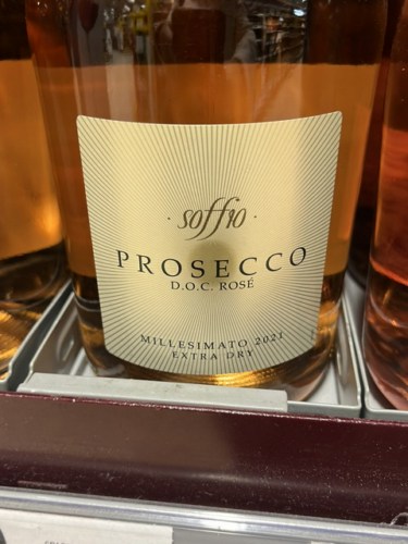 Soffio Prosecco Rosé Millesimato Extra Dry | Vivino Canada