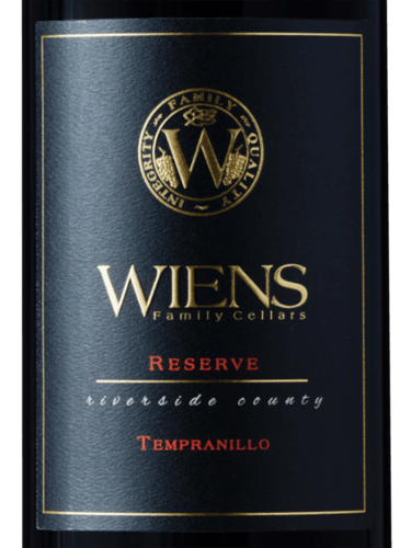 Wiens Family Cellars Reserve Tempranillo | Vivino US