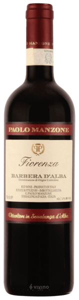 Paolo Manzone Florenza Barbera d'Alba | Vivino US