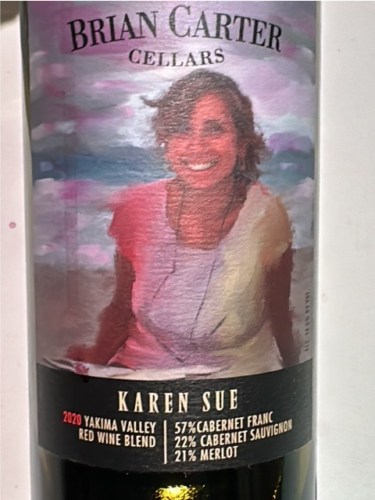 Brian Carter Cellars Karen Sue Red | Vivino US