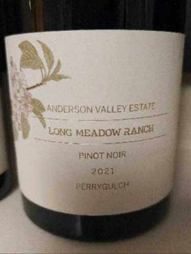 Long Meadow Ranch Anderson Valley Estate Perrygulch Pinot Noir | Vivino US
