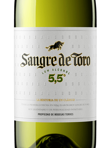 Familia Torres Sangre de Toro Low Alcohol 5.5% Blanco | Vivino US