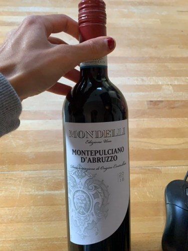 2018 Mondelli Montepulciano d'Abruzzo | Vivino US