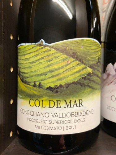 Col de Mar Conegliano Valdobbiadene Prosecco Superiore Millesimato Brut ...