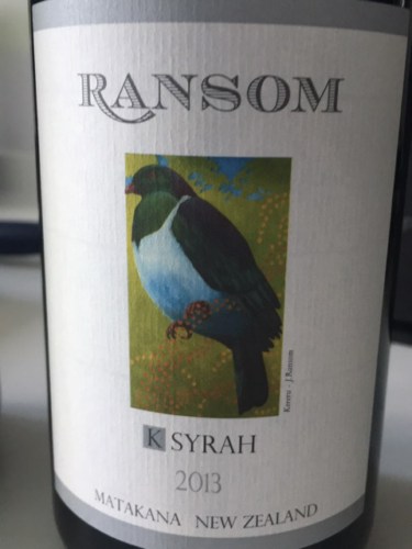 Ransom K Syrah | Vivino US