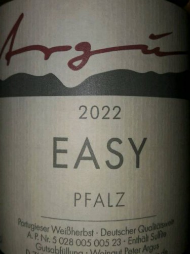 Weingut Peter Argus Easy | Vivino US