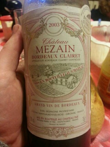 Château Mezain Bordeaux Clairet | Vivino France