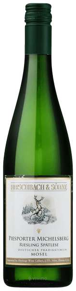 Hirschbach & Söhne Piesporter Michelsberg Riesling Spätlese | Vivino US