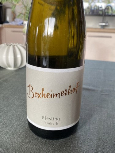 Boxheimerhof Riesling Feinherb | Vivino US