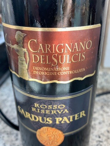 Sardus Pater Riserva Carignano del Sulcis | Vivino US