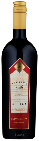 Z Wine Section 3146 Shiraz | Vivino US