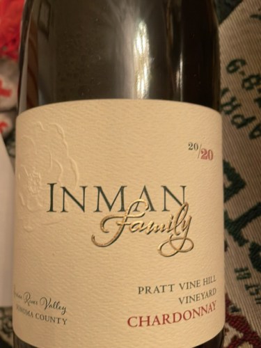 Inman Family Pratt Vine Hill Vineyard Chardonnay | Vivino US