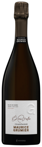 N.V. Maurice Grumier Ȏ Ma Vallée Blanc de Noirs Extra Brut Champagne ...