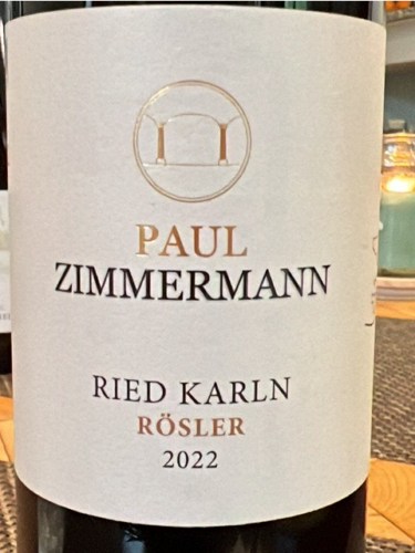 Winzerhof Zimmermann Ried Karln Rösler | Vivino US