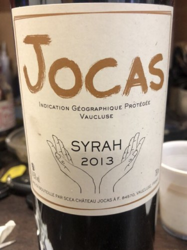 Château Jocas Syrah | Vivino