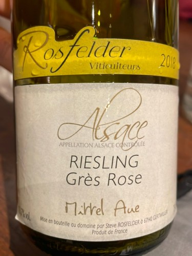 Rosfelder Riesling Grès Rose | Vivino US