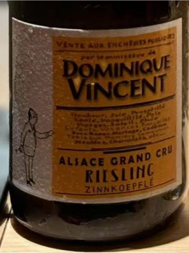 Maître Dominique Vincent Riesling Alsace Grand Cru | Vivino US