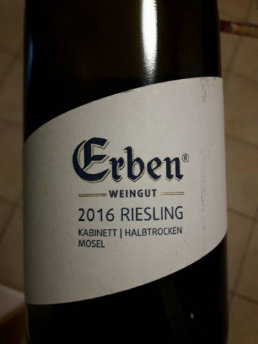 Erben Riesling Kabinett Halbtrocken | Vivino US