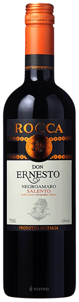 Rocca Don Ernesto Negroamaro | Vivino Dansk