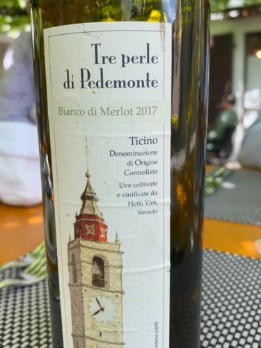 Hefti Vini Tre Perle di Pedemonte Bianco di Merlot | Vivino US
