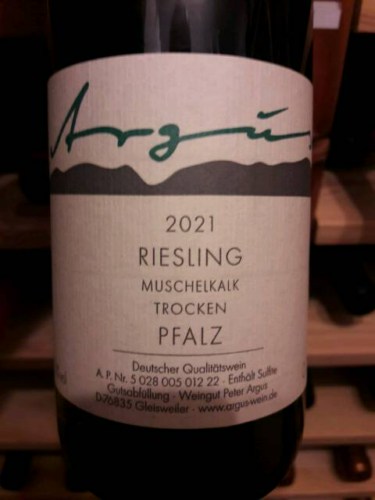 Weingut Peter Argus Riesling Muschelkalk Trocken | Vivino US