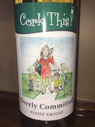 Cork This! Overly Committed Pinot Grigio | Vivino US