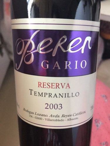 Bodegas Lozano Berengario Reserva Tempranillo | Vivino Deutschland