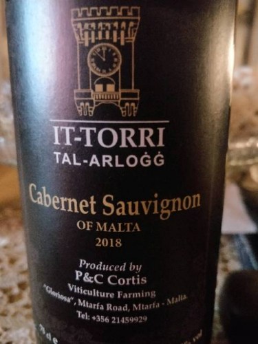 P & C Cortis It-Torri Tal Arlogg Cabernet Sauvignon | Vivino US