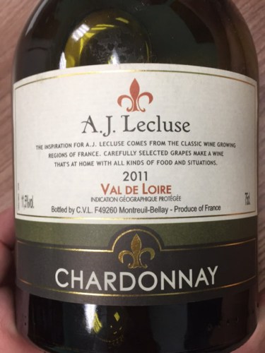 Joseph Verdier A. J. Lecluse Chardonnay | Vivino US
