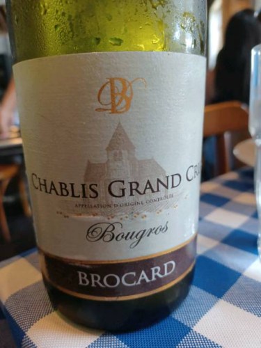 Domaines Brocard Chablis Grand Cru 'Bougros' | Vivino US