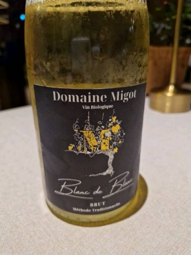 Domaine Migot Blanc de Blanc Brut | Vivino US