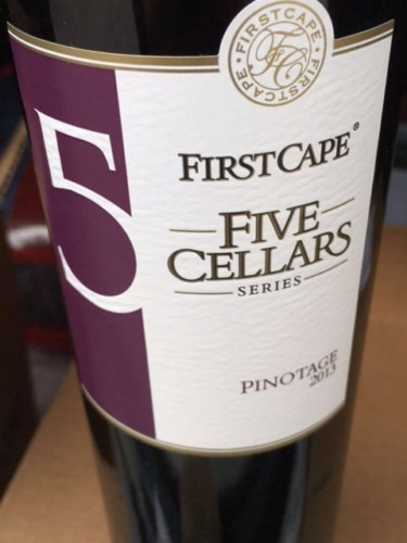 First Cape Five Cellars Series Pinotage | Vivino Brasil
