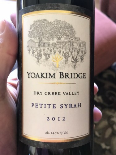 Yoakim Bridge Petit Syrah | Vivino US