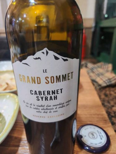 Xavier Roger Le Grand Sommet Reserve Exclusive Cabernet - Syrah | Vivino US