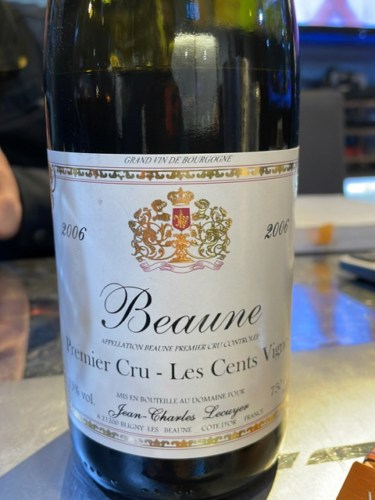 Jean Charles Lecuyer Beaune Premier Cru 'Les Cent Vignes' | Vivino US