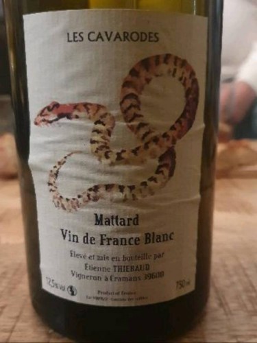 Domaine des Cavarodes Mattard Blanc | Vivino US