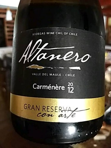 Altanero Gran Reserva Com Arte Carmenère | Vivino US